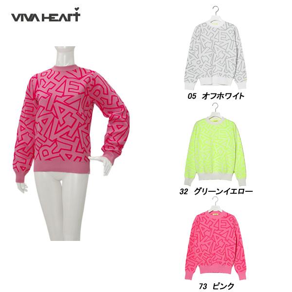 ランダムに散りばめられたVIVAHEARTのロゴがアイキャッチのニットプルオーバー。抗菌・防臭を発揮する銀イオンを直接糸に練り込んだ十字断面構造。糸自体に銀イオンを練り込んでいる為、繰り返しの選択でも効果が持続します。抗菌防臭糸使用軽量速乾...