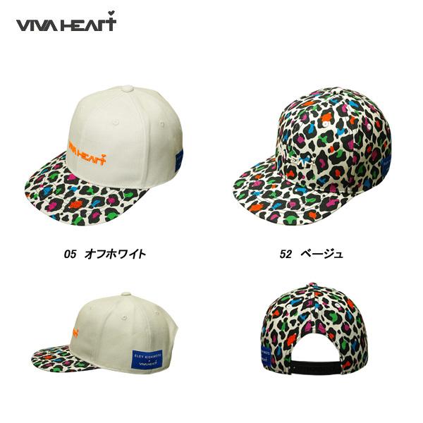海外でも支持を集めるテキスタイルデザイナー。「ELEY KISHIMOTO」とVIVA HEART（ビバハート）がコラボレーション。とびっきりポップでアーティーなPARTY LEOPARD柄のキャップはグリーン上で映える事間違いなしです。後...