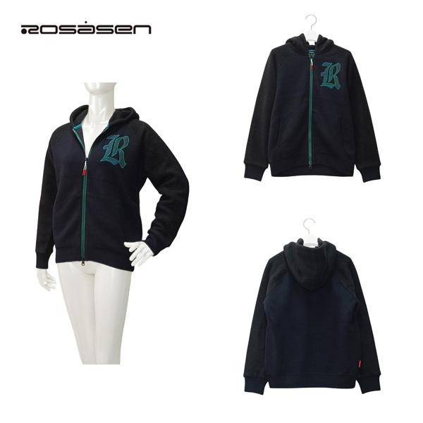 性別レディース商品説明蓄熱保温機能を持つウール混の糸を使用。ボアチェックを使用した胸のアップリケ刺繍がポイントで、身頃に防風機能を持つ裏地を付けた寒い時期に最適なロサーセンらしいカジュアルアイテム。袖とフードはボアを使用し、女性の心をくすぐ...