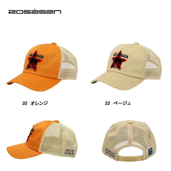 ルーズマン コラボシリーズ前とツバはT/Cツイルのエコ素材、後はメッシュを使用。本体だけでなくルーズマンとコラボしたアップリケ刺繍にも入れたダメージ加工や後ろのロゴ刺繍がポイント。後ろはアメリカンアジャスター仕様でよりカジュアル感を表現。裏...