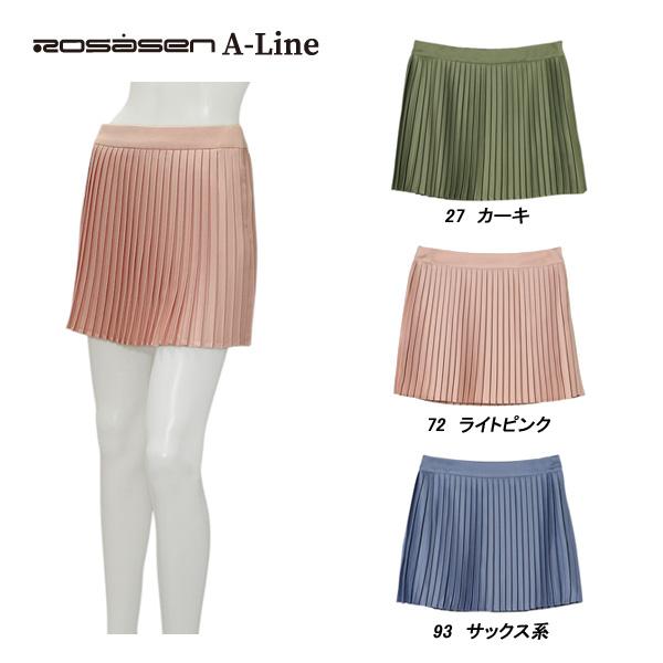 性別レディース商品説明Rosasen A‐Line自由な発想と、着心地を追求しながらも遊び心を忘れないゴルフとファッションを愛する方々へ向けたウェアです。細かいプリーツのプリーツスカートです。サテンを使用していますが広がりすぎないようプリー...