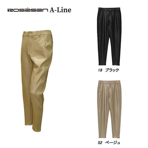 性別レディース商品説明Rosasen A‐Line自由な発想と、着心地を追求しながらも遊び心を忘れないゴルフとファッションを愛する方々へ向けたウェアです。レザーパンツに見えるこちらのアイテムですが実はダンボールニットから出来ています。ソフト...