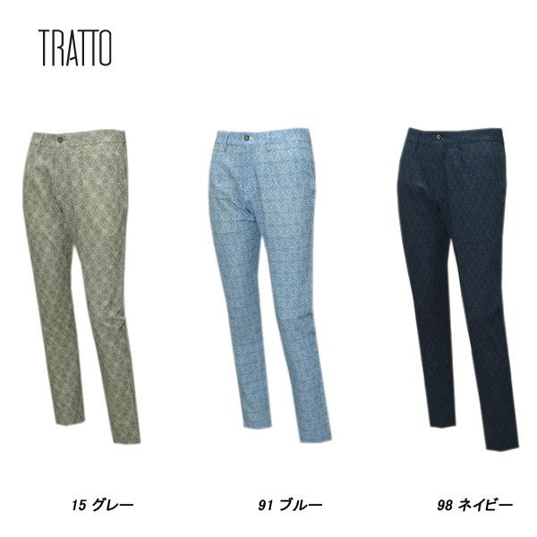 サイズ  76 / 79 / 82 / 85 / 88 / 91カラー15 グレー91 ブルー98 ネイビーMade In China素材（数値の単位は％）ポリエステル100ストレッチ吸水速乾のオリジナルタイル小紋柄ワンタックテーパードシル...