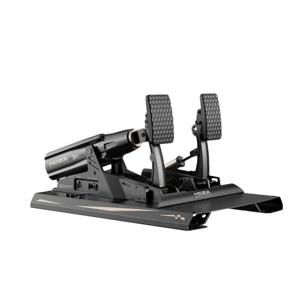 ペダルにモーターを搭載し、シムレーシングにおいて最高のフィードバックを実現するレーシングシミュレーター用ハイエンドペダルです。