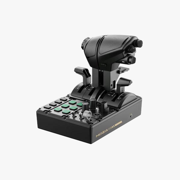 Moza MTQ スロットル パネルMOZA MTQスロットルクアドラントは、ボーイング、エアバス、戦闘機スタイルのレバーを交換可能なモジュール式の汎用性を提供します。4軸の高精度、リアルなデテント、RGBライト付きのコントロール、そしてM...