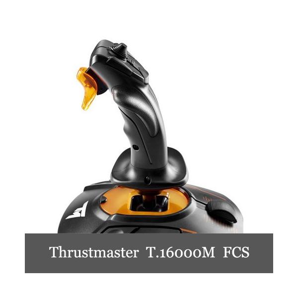 スラストマスター Thrustmaster T.16000M FCS Flight Stick Joystick ジョイスティック Controller PC 対応 :Thrustmaster ...