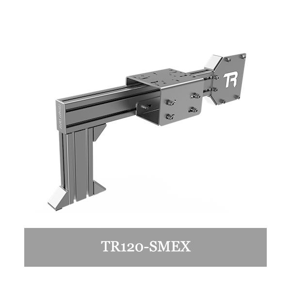 TR Gen2 シフターブラケット＆サイドサポート Trak Racer TR120他対応アルマイトブラック ブラケット付き追加サイドサポートマウント 120 x 40mm Trak Racer Gen2 Shifter Mount ドリル...