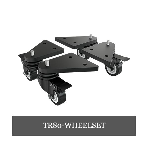 【発売日：2022年04月15日】TR80 TR160対応ブレーキと10mmブラケットを含む4つのキャスターホイールセット。・ホイール径：50mm・ホイール幅：20mm・ホイールの高さ（地面からプロファイルの下部まで）：79mm・耐荷重：キ...