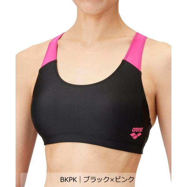 【発売日：2024年11月28日】バストも泳ぎもしっかりサポートするブラトップ。着脱しやすく、胸のズレが気にならない縫い込みパッド仕様。水着と重ね着することで、安心感をもって快適に泳げます！※返品・交換はお受けできません。#アリーナ#are...