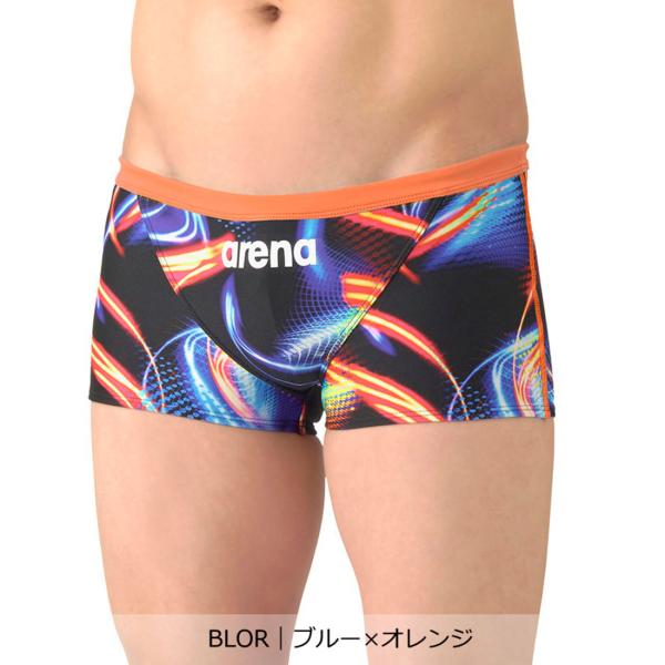 トレーニングカテゴリー「TOUGHSUITシリーズ」。大会に向けて練習を重ねる頻度が高いスイマーにオススメの練習用水着。環境に配慮したリサイクルポリエステル素材でフィット感強めの「タフスキンT2E」を使用し塩素に強く長持ち。光が動きに沿って...