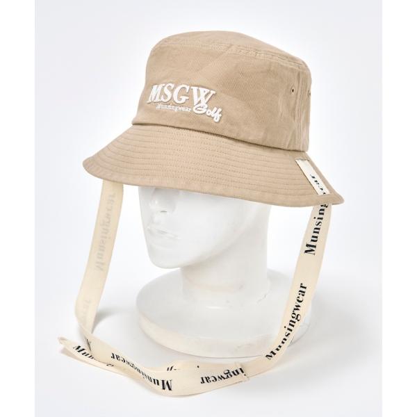 【発売日：2024年06月27日】日差しの厳しい時期のゴルフプレーに重宝するバケットハット--------------------・逆さにしたバケツのフォルムに似ていることから命名されたバケットハット。・コーマ糸を使用した光沢感のあるチノ素...