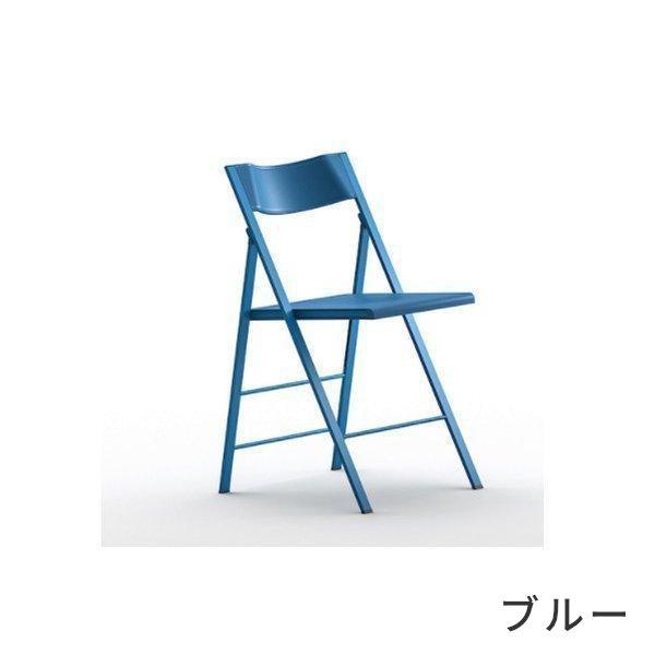 [ブランド]arrmet[素材]フレーム：スチール、粉体塗装座面：ポリプロピレン折畳式[外寸]幅45×奥行45×高さ78cm座面高さ：46cm[重量]5.3kg[生産国]イタリア[配送]宅配便(M)梱包数：1梱包サイズ1：幅48×奥行92×...