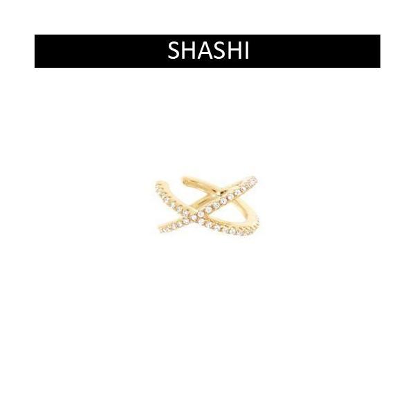 **************************************************************●ブランド名： Shashi(シャシ)●商品名：Stacey Pave Ear Cuff※こちらの商品は、片耳用(１...