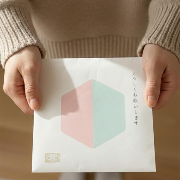 ちょっとしたごあいさつの気持ちに添えた形を、パッケージにあしらったかや織ふきんです。【瓢箪/お世話になりました】これまでのご縁への感謝を、形にしました。瓢箪に見立てた二つの円は、ご縁が重なり、これからも穏やかにつながっていくことへの願いを込...