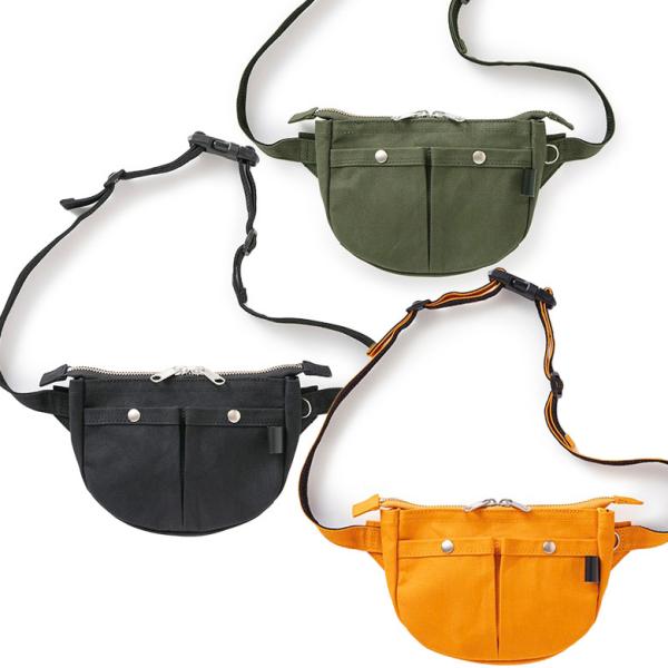 業務用バッグのOEM専門メーカー「BAGWORKS」がつくる、倉庫番のかばんをモチーフにしたウエストポーチです。必要なものだけを”身につける”ように持ち歩けるコンパクトなバッグは、旅行中の散策バッグや作業時のツールバッグとして活躍します。バ...