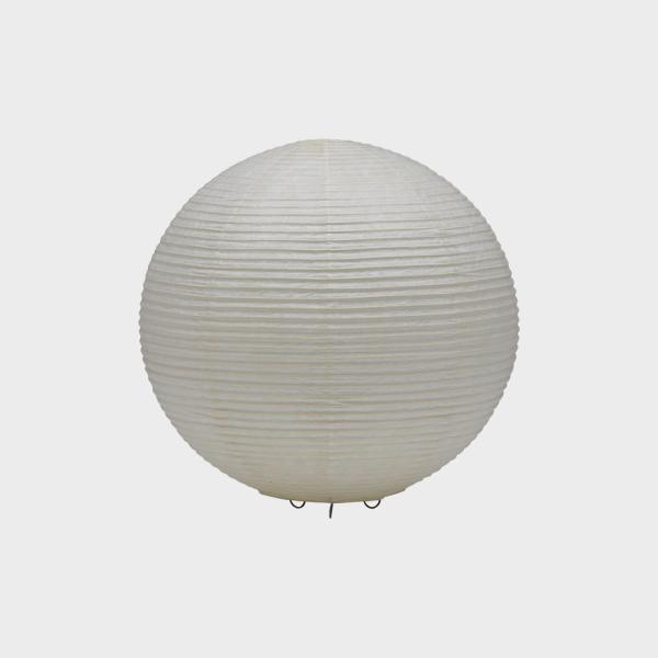 デザイナー :内田繁/Shigeru Uchida本体材質 :シェード/美濃和紙、ヒゴ/PET樹脂、脚部/スチールサイズ :W30ｘH30cm使用電球 :ミニ球 25W(F)E17×1灯電源 :コード式生産国 :made in Japan■...