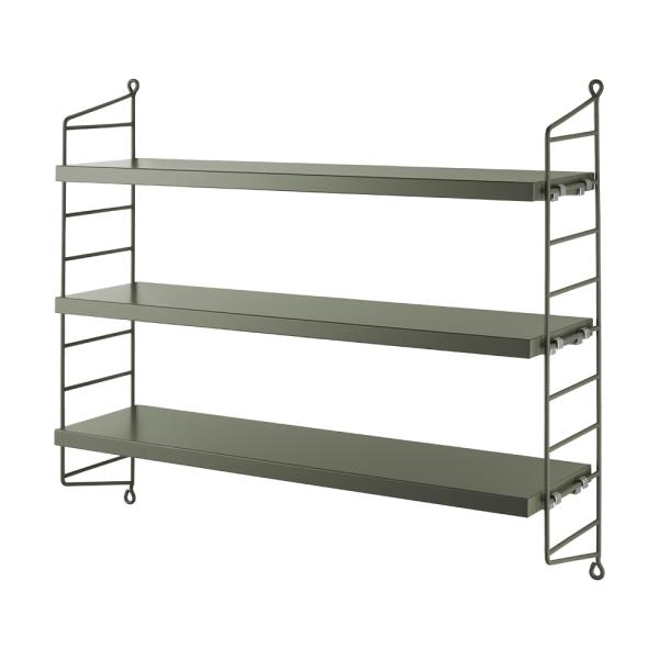 【ショップレビュー投稿大募集！】メーカー : STRING FURNITURE｜ストリングファニチャー（Sweden）デザイナー : Nisse &amp; Kajsa Strinning｜ニッセ＆カイザ・ストリニングカラー : セージ、パ...