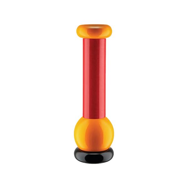 ブランド : Alessi｜アレッシィ（Italy）デザイナー : Ettore Sottsass｜エットレ・ソットサスサイズ・重量 : φ70×H230mm、550gカラー : Yellow＆Black＆Red、Yellow＆White＆...