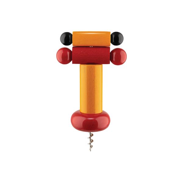 ブランド : Alessi｜アレッシィ（Italy）デザイナー : Ettore Sottsass｜エットレ・ソットサスサイズ・重量 : 60×180mm、290gカラー : Yellow＆Black＆Red、Yellow＆White＆Bl...