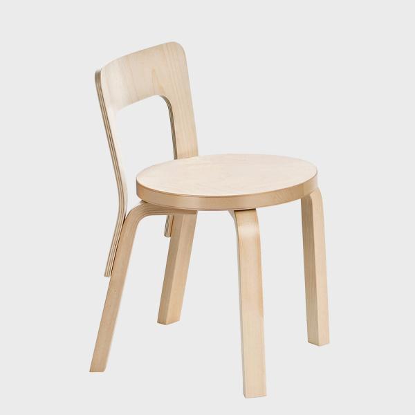 デザイナー : アルヴァー アアルト/Alvar Aaltoサイズ :  W35×D38×H60（SH38）cm素材 : バーチ（白樺）材、リノリウム、ラッカー仕上げカラー : バーチ、黒、白原産国 : made in Finland（ar...