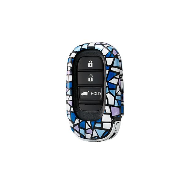 キーカバー ステンドグラス参考情報スタンダード 樹脂製※Hondaスマートキーは商品には含まれません。 ※キーカバー（本革製／シリコン製）、ペットキーカバー（肉球）との同時装着はできません。 ※上下カバーの合わせ面の模様および文字のデザイン...