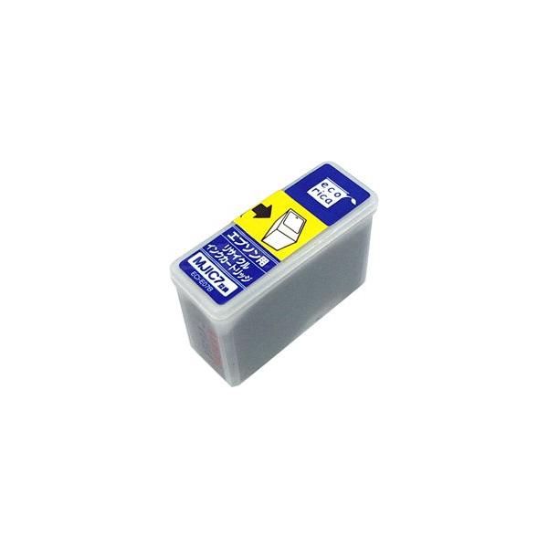 エコリカ型番:ECI-E07B/対応メーカー:エプソン/対応純正品:MJIC7/色:ブラック/インクの種類:染料/JANコード:4571163360080/適合機種: PT-100 / PT-110B / PT-110W / MJ-810C...