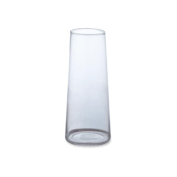 規格:Φ8.5 H20.5口径サイズ：Φ5.7ガラス原産国:中国品番:22706備考:・785cc店舗から、お部屋の装飾まで幅広く使えるフラワーベース。口径がぎゅっと細くなるタイプや、ノーマルなシリンダー形状他、エレガントなエンボスが施され...