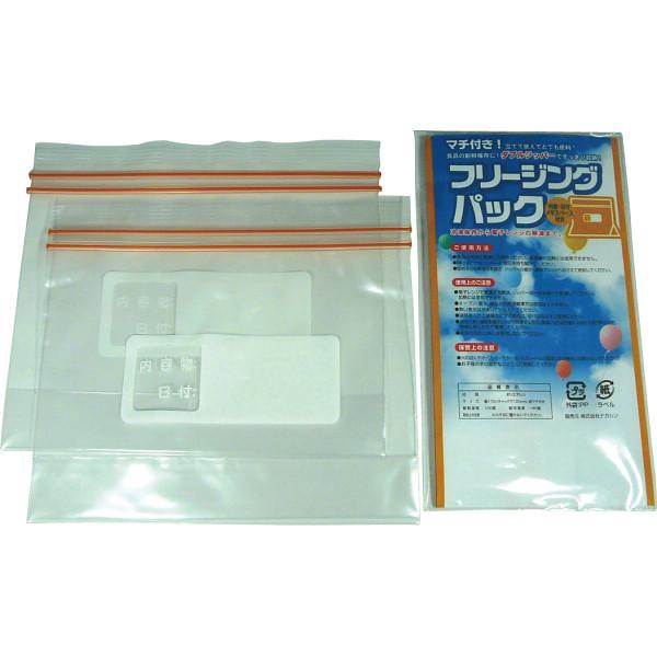 底マチ付で立てて使える便利な食品保存袋です。ダブルジッパーとメモスペース付で安心です。●現品約17×12×（マチ）5.5ｃｍ●ポリエチレン●2枚入宅配冷蔵区分：01：常温品番：23L-PW2※画像はイメージです。※パッケージ、仕様、品番など...
