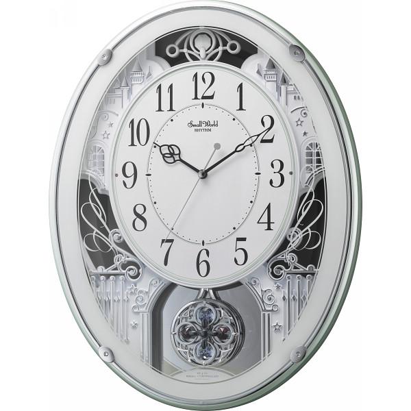 ●煌びやかな装飾が華やかな空間を演出するアミュージングクロック。●コチコチ秒針（お部屋が暗くなると自動的に停止するスリープ秒針採用）●オーロラサウンド正時メロディ１８曲入り●音量調節付●メロディＯＮ（自動鳴り止め明暗センサー）／ＯＦＦスイッ...