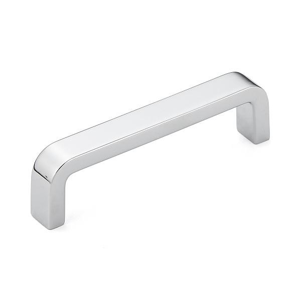 角型取手 AKH型 材料:亜鉛合金（ZDC）仕上:クロムめっきサイズ:L：H：B：T：P：d：S108：30：14：8：100：M5：8重量:80g製品内容は、部品としての品質範囲です。この部品を使用した最終製品の機能・性能・安全を保証する...