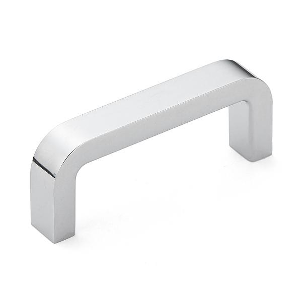 角型取手 AKH型 材料:亜鉛合金（ZDC）仕上:クロムめっきサイズ:L：H：B：T：P：d：S76：30：12：8：68：M5：8重量:55g製品内容は、部品としての品質範囲です。この部品を使用した最終製品の機能・性能・安全を保証するもの...