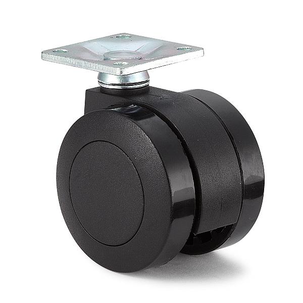 ロック付は、車輪をロックすると赤いマークが出て、ロック状態が一目で分かります 【注　意】表の耐荷重は、平滑面上での走行荷重の値です 製品内容は、部品としての品質範囲です プレートタイプ仕様:ロック機構なし材料:(1)本体:ポリアミド（PA）...