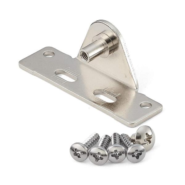 木製扉やアルミフレーム扉に取り付けるためのHDSN専用取付座金です。2つの仕様からお選びください。【推奨ねじ】十字穴付バインドタッピンねじ3.5×15【仕様】45 mm以上の幅アルミフレーム扉または、木製ムク扉【材料】鋼【仕上】ニッケルめっ...