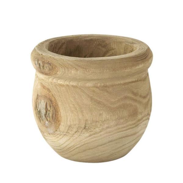 SPICE OF LIFE カービングウッドポット Sサイズ木の塊から削り出された深い魅力。天然木を荒削りした分厚くやさしい色合い。植物もアンティーク小物もこの中に入れると、上質な雰囲気になります。素朴な風合いだからこそ出せる木目の美しさを...