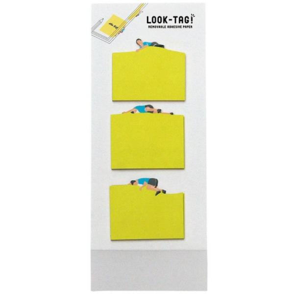 SPICE OF LIFE LOOK-TAG! デザイン付箋 クライミングSports / スポーツシリーズクライミングにサーフィン、アクティブな絵柄が楽しいスポーツシリーズ。メッセージスペースも十分あるから使い勝手も◎！普通に使うのはもち...