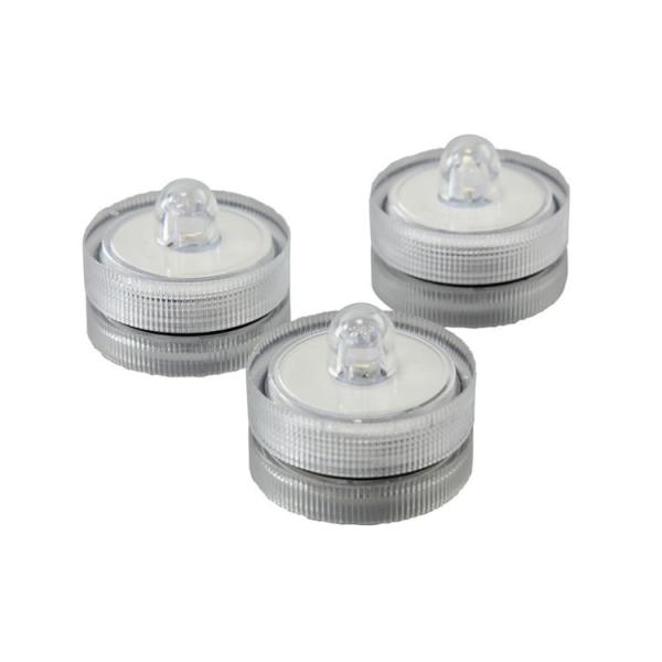 SPICE OF LIFE ウォータープルーフティーライトキャンドル3個セット植物の植え込みに入れていつもと違ったアレンジに。水がかかっても大丈夫なティーライト型のライト。商品サイズ:直径30 h25詳細サイズ:1個15g商品重量:160g...