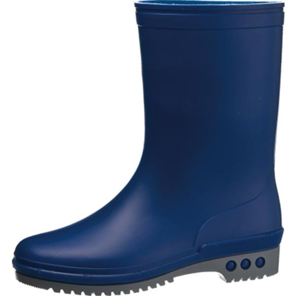 ●2E●シンプルで飽きのこないデザインの、キッズ（ジュニア）向けレインブーツ。かわいい女の子向けカラーから、落ち着いたカラーまで展開しているので、きっとお気に入りの1足が見つかるはず★アッパーはマットな質感です。●カラー：ネイビー外寸：約2...