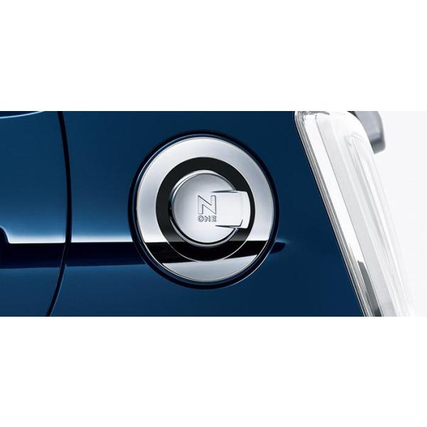 フューエルリッドガーニッシュ クロームメッキ×ブラック塗装  参考情報  フューエルリッドに高級感のある輝きを。  ※ボディーコートの施工前に装着してください。  NONE N-ONE Nワン エヌワン JG1 - 120/130/220/...