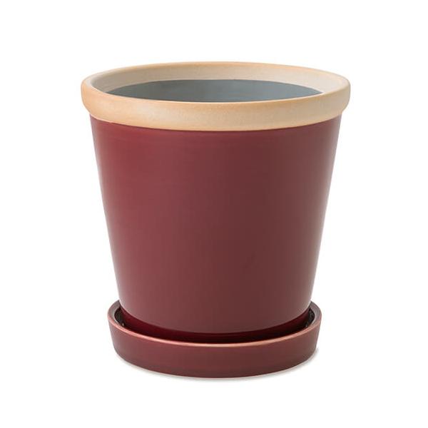 規格:φ16 H16.5口径サイズ：φ15鉢：φ16 H15.5受皿：φ13.5 H2底穴：φ1.5セラミック原産国:中国品番:30765備考: ・底穴有・5号鉢サイズ******************・製造上サイズや重量に個体差がある場...