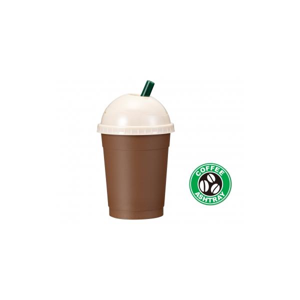 ●ユニークでかわいらしいドーム型カフェカップをイメージしたアッシュトレイ●ドーム形状で灰が飛散しにくい●明るい内装色の中でも違和感がなく、かわいらしい車内を演出●スリバチ式受け皿の自然消火タイプ●オリジナルステッカー付規格■製品サイズ：H1...