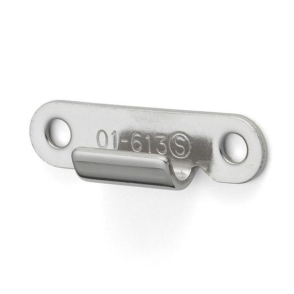 ステンレス鋼製 コーナーファスナー STF-C64A/STF-C64B 用 受座フック 別売品 【説明】セ-フティ-ロック解除レバ-の誤作動を防ぎます。【材料】ステンレス鋼（SUS304）【仕上】バレル研磨【注文コード】120-040-41...