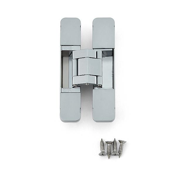 【付属品】十字穴付皿タッピンねじ5×20（4本/丁番1ヶ）ステンレス鋼六角棒スパナ呼び3掘込加工テンプレート【オプション品】加工治具HES3D-120-TMP※使い回しが可能で、ルーターを使った木扉・枠の掘込加工が簡単に行えます。【注意】ド...