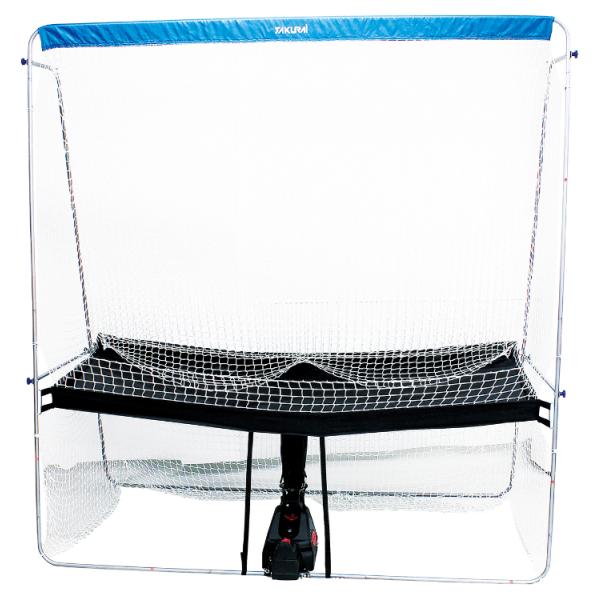 ●CT-014ソフト・硬式テニス兼用マシン用ネット　組立時サイズ：幅約160ｃｍx奥行約100ｃｍx高さ約200ｃｍ●素材：フレーム=スチール　ネット＆ボール受けシート=ポリエステルパッケージサイズ：幅230x高さ9.8x奥行き80(mm)...