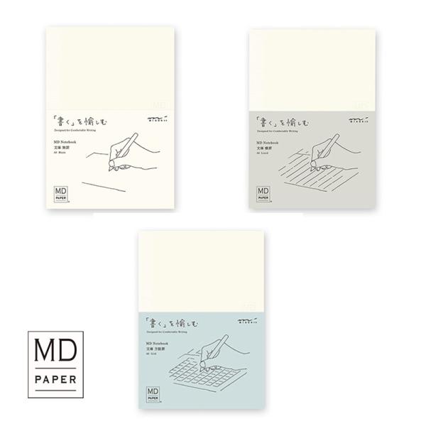 「書き心地の良さ」を細部まで追求した日本製のノート、MD。書いている実感を噛みしめられる風いと、万年筆で書いても裏抜けやにじみがしにくい、1960年代から自社で開発を行い続けてきた究極の紙を使用しています。『MDノート』には表紙がありません...
