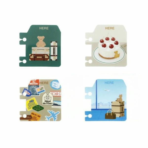 思わずカメラのシャッターを切りたくなるような、旅で出合うさまざまな体験を描いたロルバーン専用ブックマーク。お気に入りのぬいぐるみを添えて、非日常のワンシーンを自分らしく楽しむ。そんな旅の瞬間をイメージしたデザインです。カラーバリエーションは...