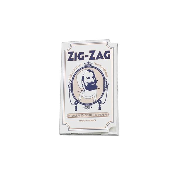 手巻きタバコの喫味を左右する巻紙で世界シェアNO.1を誇るフランスのブランド"ZIGZAG ジグザグ"。こちらのクラシック ホワイト32 スローバーニングは、シジグザグブルーとほぼ同じ厚みで燃焼速度は遅めの仕様の32枚入りです。※こちらの商...