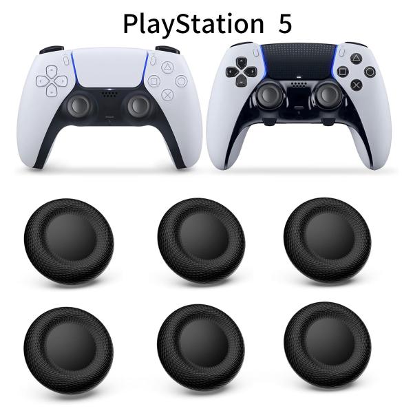 商品説明PS5・PS5 Edge・PS4コントローラー対応の交換用ジョイスティックキャップ。耐摩耗TPU素材を採用し、滑りにくいテクスチャで操作性を向上。簡単に交換でき、消耗したスティックを新品のような操作感に回復できます。
