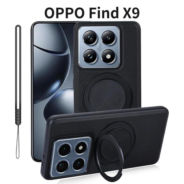 商品説明【対応機種】OPPO Find X9専用設計。ほかの機種には対応していません。購入前にご確認ください。【360度回転スタンド】背面のリングはアルミ合金製で安定したグリップを実現。360度回転し、縦置き・横置きどちらにも対応。0〜12...