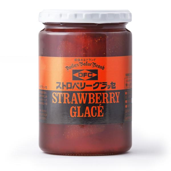 ■商品情報●商品名：ストロベリーグラッセ●名称：苺加工品●原材料名：苺（国産）、砂糖／酸味料●内容量：４５０ｇ●賞味期限：製造日より730日●保存方法：直射日光を避けて常温保存して下さい。●製造者：デイリーフーズ株式会社　長野工場●栄養成分...