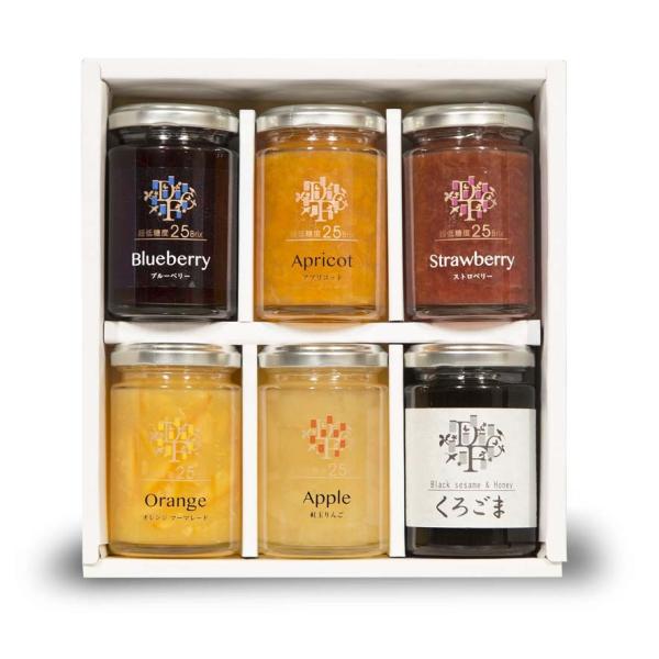 ■商品情報●商品名：超低糖度25°ジャムとくろごまのセット●名称：ジャムとくろごまペーストの詰合せ●原材料：ストロベリー（苺、砂糖、レモン濃縮果汁／安定剤（増粘多糖類））ブルーベリー（ブルーベリー、砂糖、レモン濃縮果汁／安定剤（増粘多糖類）...
